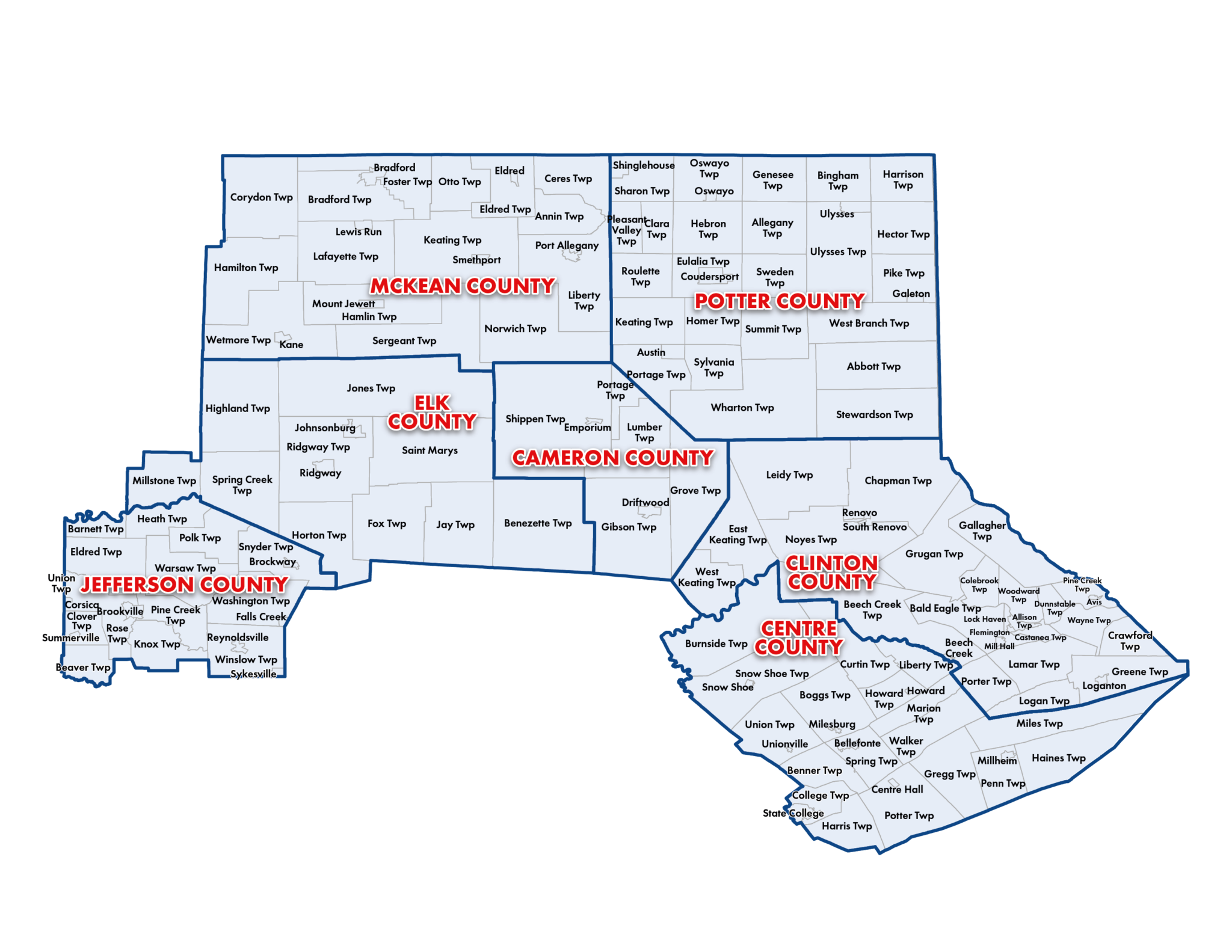 District Map - Senator Dush